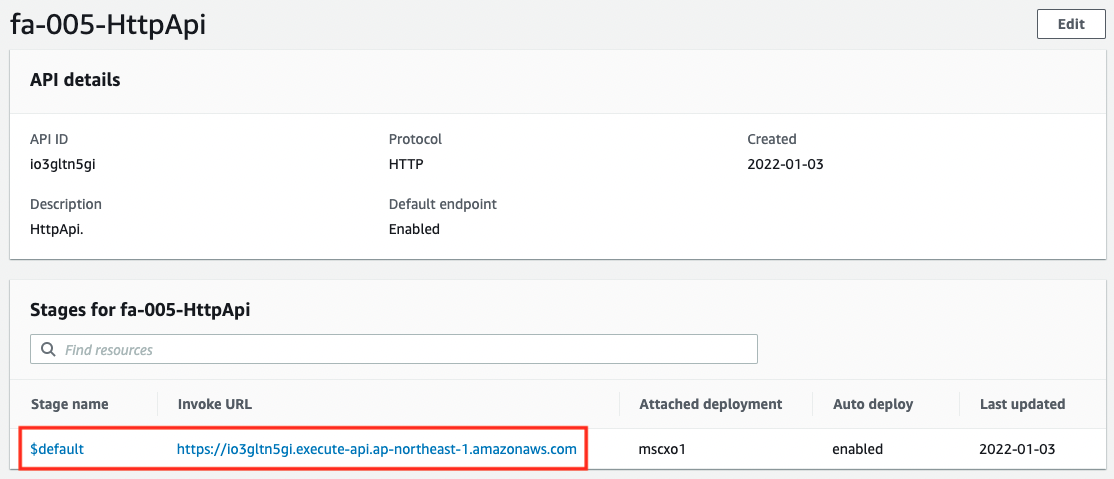 LambdaとAPI Gatewayを使用したサーバーレスアプリ – HTTP API | Awstut