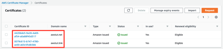 ALBに複数のACM証明書をアタッチしてマルチドメイン対応する | Awstut