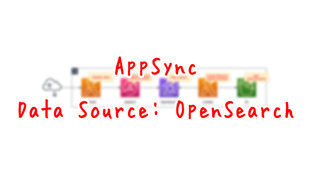 AppSync – DataSource: OpenSearch | Awstut