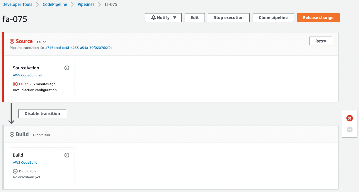 Codepipelineを使ってcodecommitプッシュをトリガーにしてecrにイメージをプッシュする Awstut