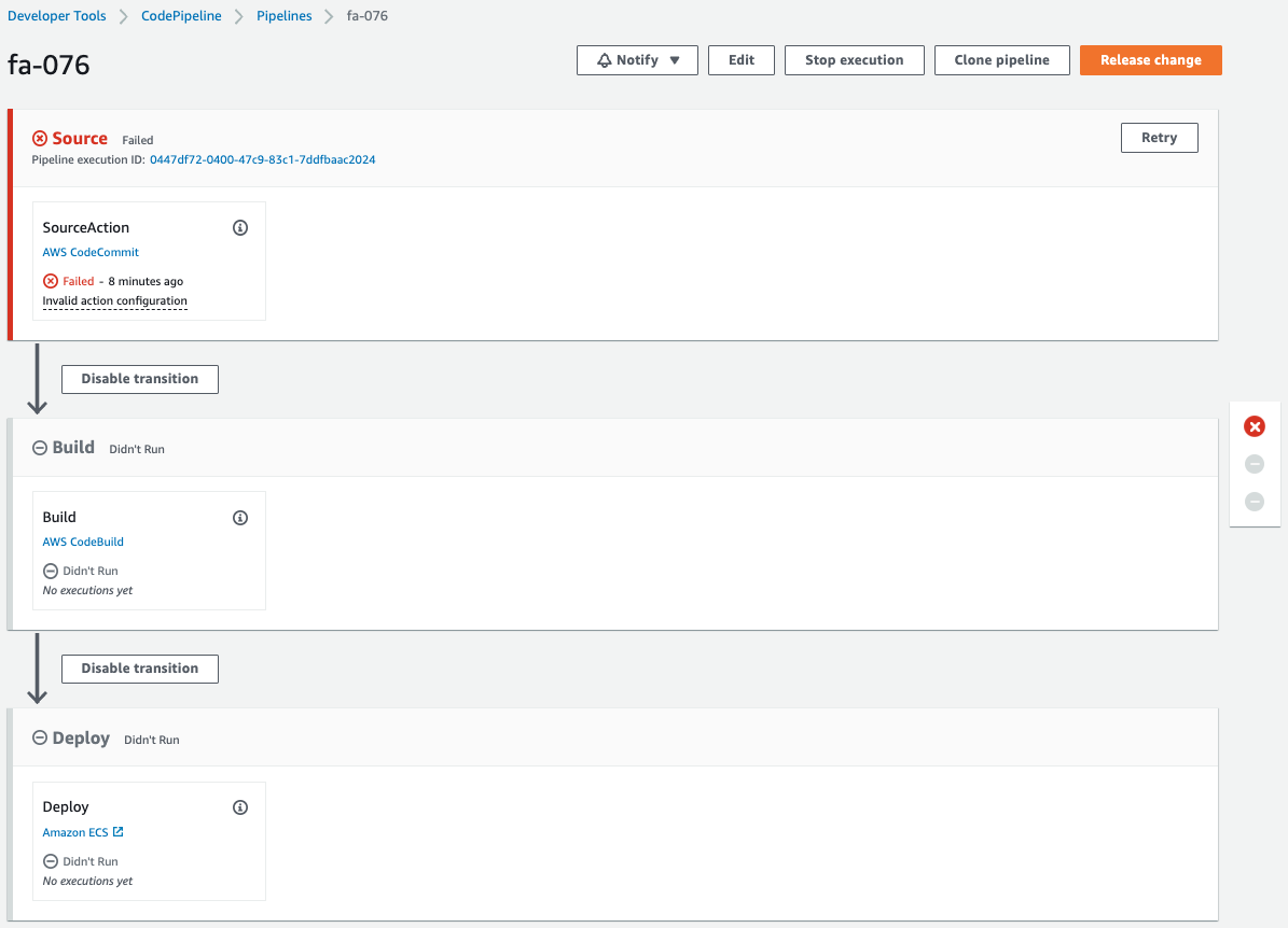 Use Codepipeline To Build And Deploy Images To Fargate Awstut