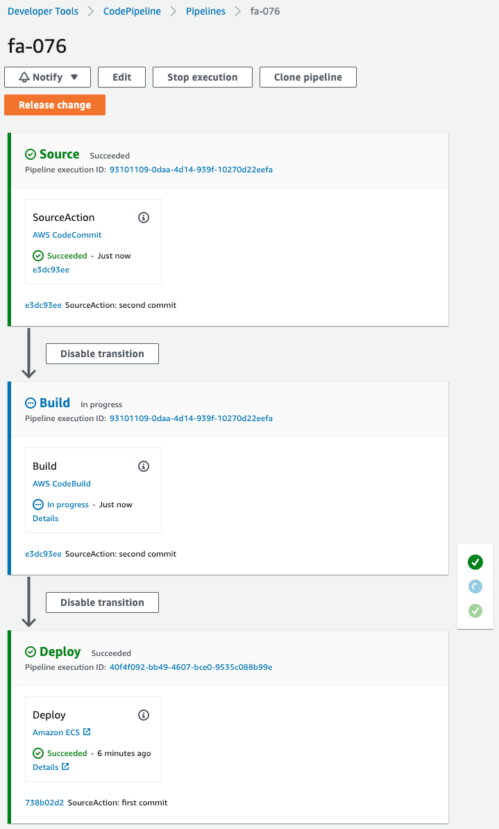 Use Codepipeline To Build And Deploy Images To Fargate Awstut