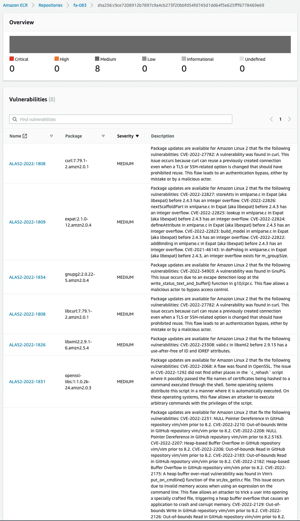 ECRレジストリレベルでイメージスキャンを有効化する | Awstut