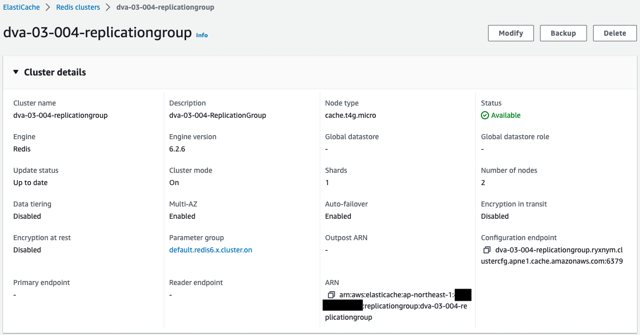 CFNでElastiCache入門 – Redis クラスター有効版 | Awstut