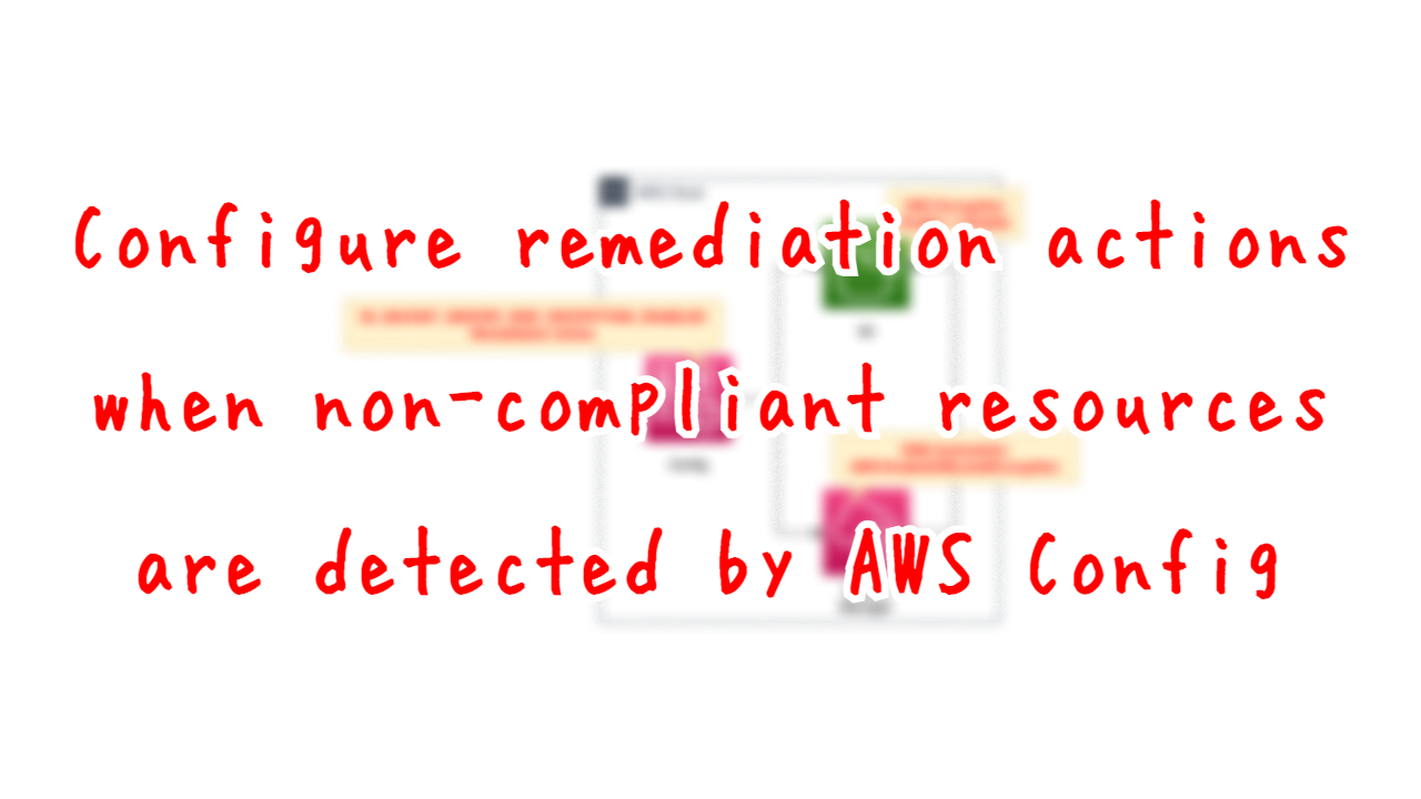 Configure remediation actions when non-compliant resources are detected ...