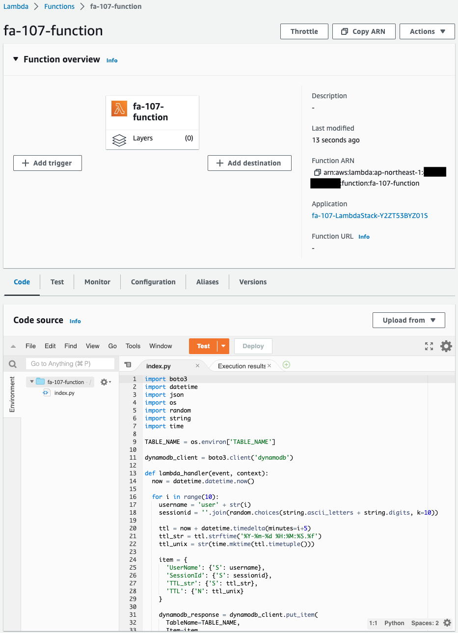 Enable Dynamodb Expiration Time Ttl Using Cfn Awstut